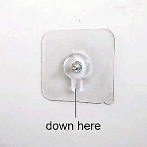 Clear Acrylic Floating Shelves Wall Mounted , Floating Shelves for Wall for for Storage, Bedroom Living Room Bathroom Kitchen and More,Self-Adhesive and Perforated Installation 2-pack (Transparent)