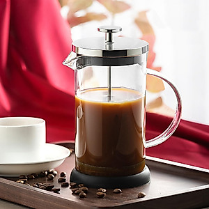 PRETYZOOM Coffee Maker Portable Coffeepot Manual Coffeepot Household Coffeepot Coffee Milk Maker Coffeepot for Home Coffee Milk Bubbler Coffee Teapot Espresso Maker Pot