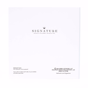 Hallmark Signature Wedding Card (A Perfect Fit)