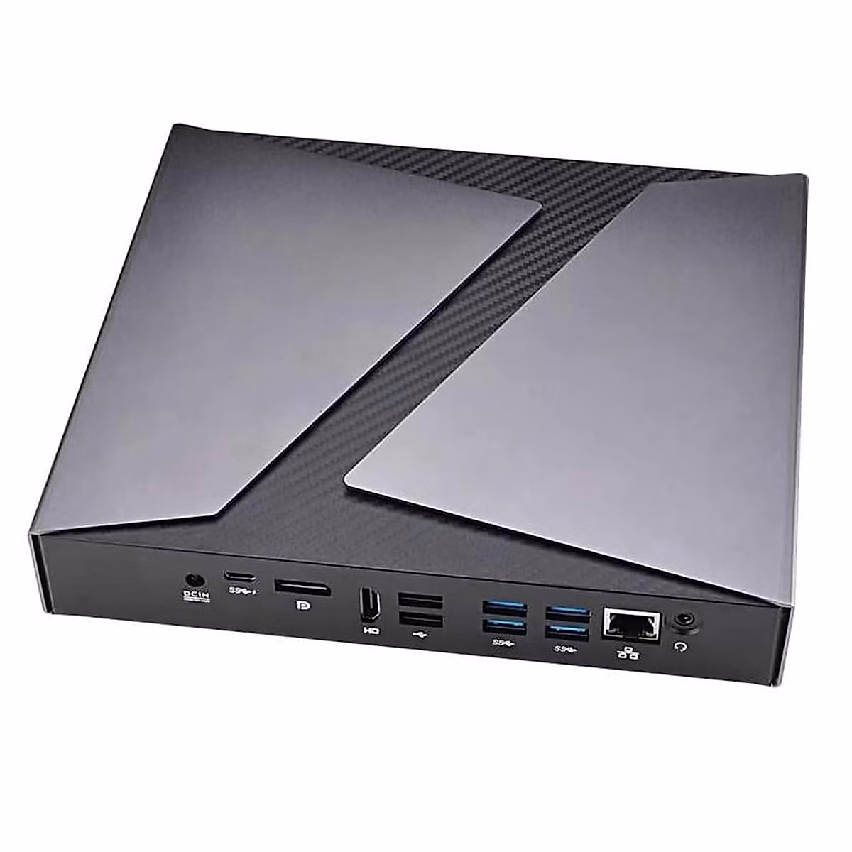 KINGDEL A3 Mini Gaming PC Core i9-9880H 8 Cores Nettop, Dedicated Card GTX1650 4G Graphics, DP&HD, 4USB3.0, 32GB DDR4 RAM, 512GB SSD