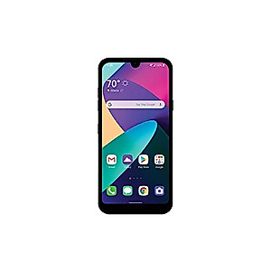 LG Phoenix 5, 5.7-inch HD+ Display, (16GB, 2GB RAM), 13 MP+Wide 5 MP Dual Cameras, 3000mAh Battery, Android Q, 4G LTE, GSM Unlocked Smartphone (AT&T, T-Mobile, Metro, Cricket) - Silver (Renewed)