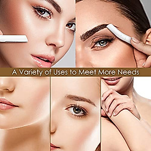 Eyebrow Razor, Facial Hair Shave Removal Razors, Multipurpose Exfoliating Dermaplaning Tool for Women face, Peach Fuzz, Leaving Soft Skin without Any Scratching
