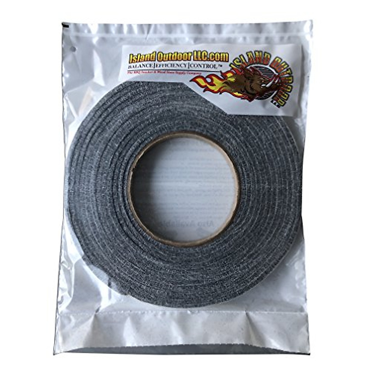 LavaLock 12 GREY High Performance BBQ Gaskets Smoker Seals - Self Stick 1/2 x 1/8 x 15 ft long Hi -Temp