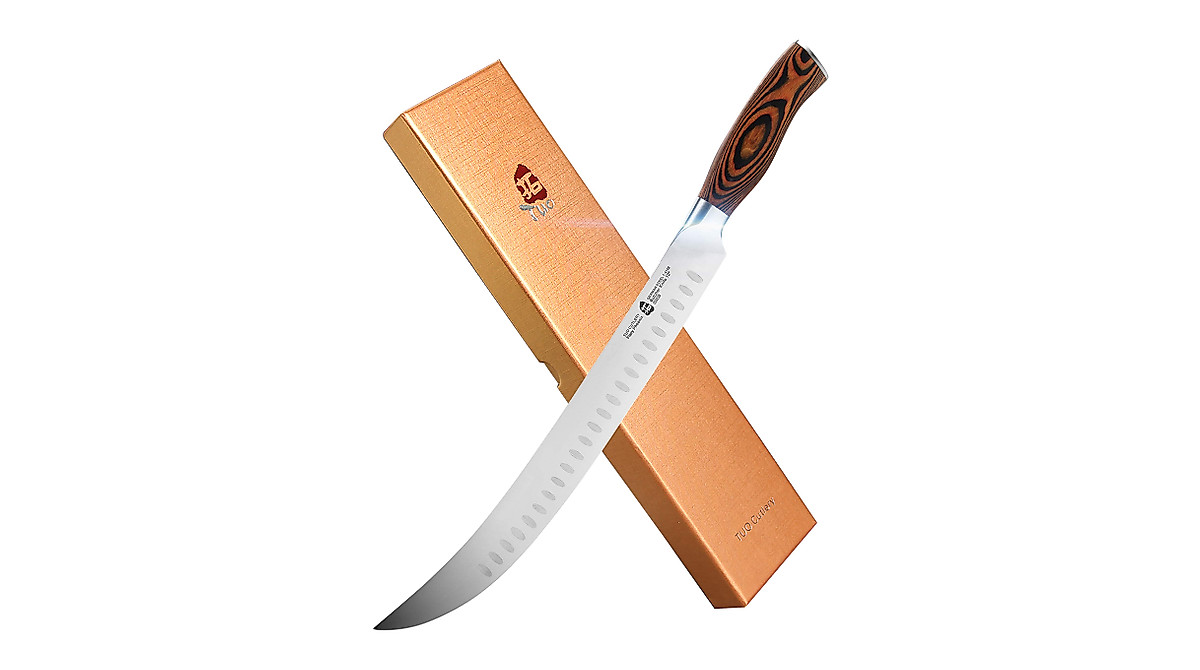 TUO 12-Inch Butcher Knife - Precision & Comfort