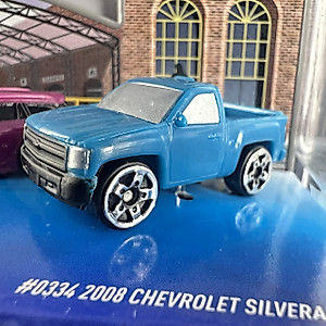 Micro Machines 2022 Series 6 World Pack #17 Micro City: Pontiac GXP, Cadillac CTS-V, Land Rover Discovery, Jaguar XFR-S, Silverado