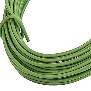 Yuehuam 32.8ft Bonsai Training Wire Large Roll Plastic Coated Flower Art Soft Iron Wire Handmade DIY Household Gardening Supplies