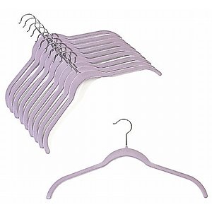 Slim-Line Lavender Shirt Hangers