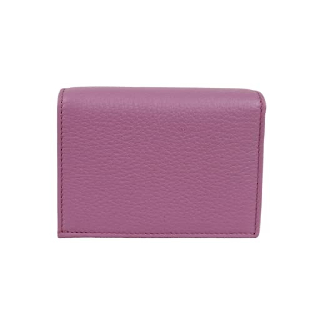 Gucci Marmont Women's Pink Leather Wallet w/Crystal Double G 499783 5871