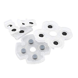 Onyehn 4 Set Silicone Conductive Rubber Pad Keypads for Sony Playstation 4 PS4 Controller for Dualshock 4 Buttons Repair Replacement Part