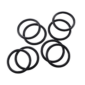 (8 Pack) O-Ring Fits Plunger O-Rings for T&S Brass 010389-45 Plunger Rubber O-Ring for 3-Tier Sink Wastewater Drain Valve Twist Rubber Stopper Oring