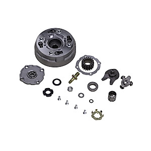 TRKIMAL Semi Auto Clutch Assembly 18Teeth For 50cc 70cc 90cc 110cc 125cc 135cc Engine Dirt Bikes ATV Quad Go-Kart Taotao (18Teeth)