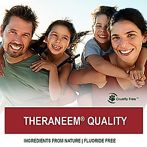 TheraNeem Tooth and Gum Powder | Supports Healthy Teeth/Gums with Probiotics, Vitamin D | Cinnamon | 40 Grams, 200 Uses