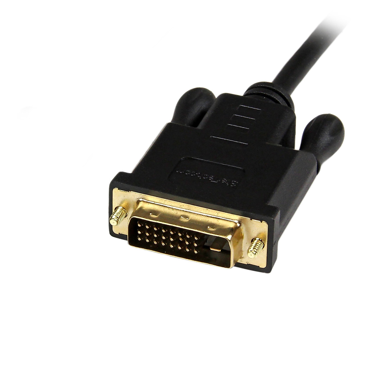 StarTech.com 6ft (1.8m) DisplayPort to DVI Cable - 1080p Video - Active DisplayPort to DVI Adapter Cable - DisplayPort to DVI-D Cable Single Link - DP 1.2 to DVI Monitor Cable Converter (DP2DVIMM6BS), Black