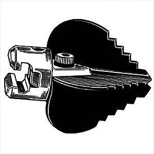 RIDGID 63050 T-214 1-3/8" 4-Blade Cutter