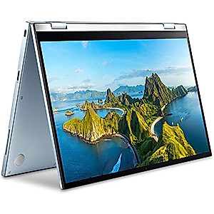 ASUS Newest Flip 2-in-1 14" FHD Touchscreen Chromebook Laptop, Intel Core m3-8100Y(up to 3.4 GHz), 320GB Space(64GB eMMC+256GB Card), 8GB RAM, Webcam, WiFi, Chrome OS, Silver+JVQ MP