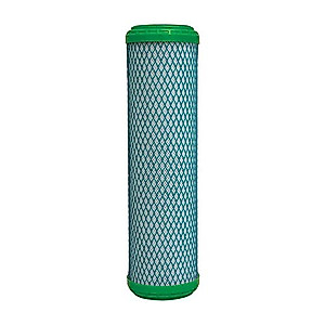 Hydro-Logic 22110 9.75-Inch by 2.5-Inch Stealth RO/Small Boy Carbon Filter Green Coconut