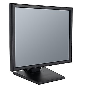 NG NOPTEG 17" LED Touch Screen Monitor LCD Display USB VGA w/POS Stand Retail Restaurant
