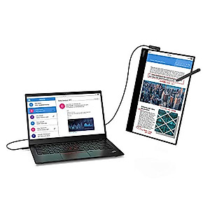 ThinkVision M14t USB-C Mobile Monitor with Touch Screen - Black