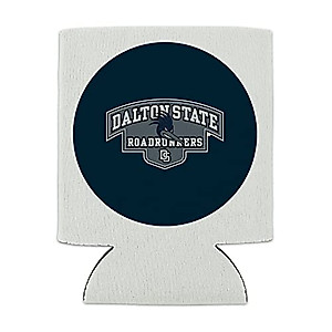 Dalton State College Primary Logo Can Cooler - Drink Sleeve Hugger Collapsible Insulator - Beverage Insulated Holder