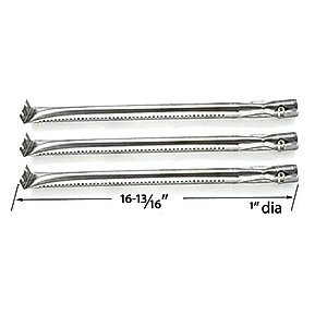 Replacement Charmglow 720-0230, 720-0036-HD-05 Home Depot 3 Burner Gas Grill Model | 3 Stainless Steel Burners & 3 Stainless Steel Heat Plates