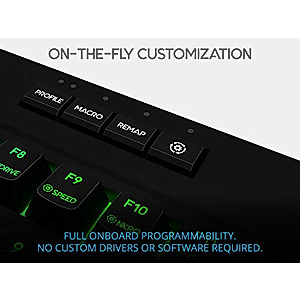 KINESIS USB GAMING Freestyle Edge RGB Split Mechanical Keyboard (MX Blue)