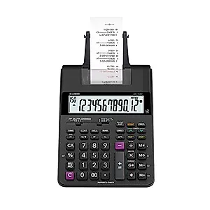 Casio HR-170RC Mini Desktop Printing Calculator, Small