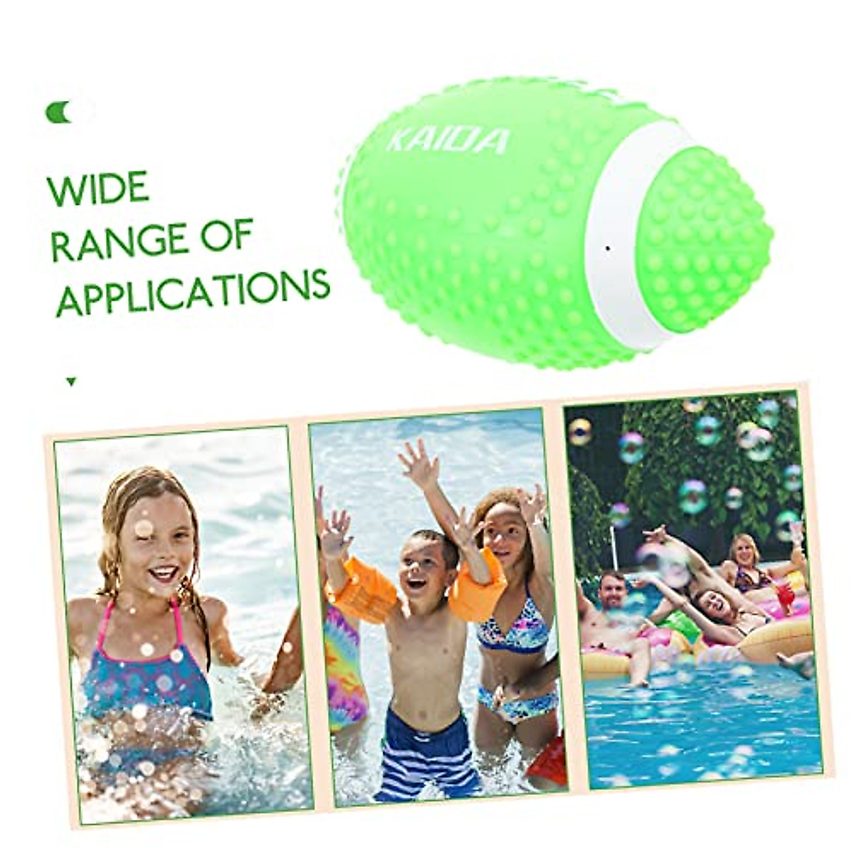 VANZACK 5pcs Swimming Toy for Toys Blow Green Inflatable Giant Sand Ball Party Water Funny Summer Pool Outdoor & Balls Sport Lightweight Footballs Kids Football Favors Up Sports Beach Or