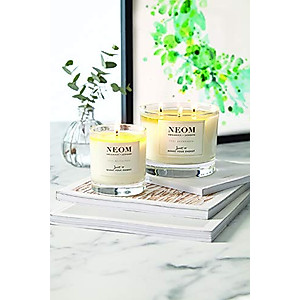 NEOM- Feel Refreshed Scented Candle, 3 Wick | Lemon & Basil | Essential Oil Aromatherapy Candle | Scent to Boost Your Energy