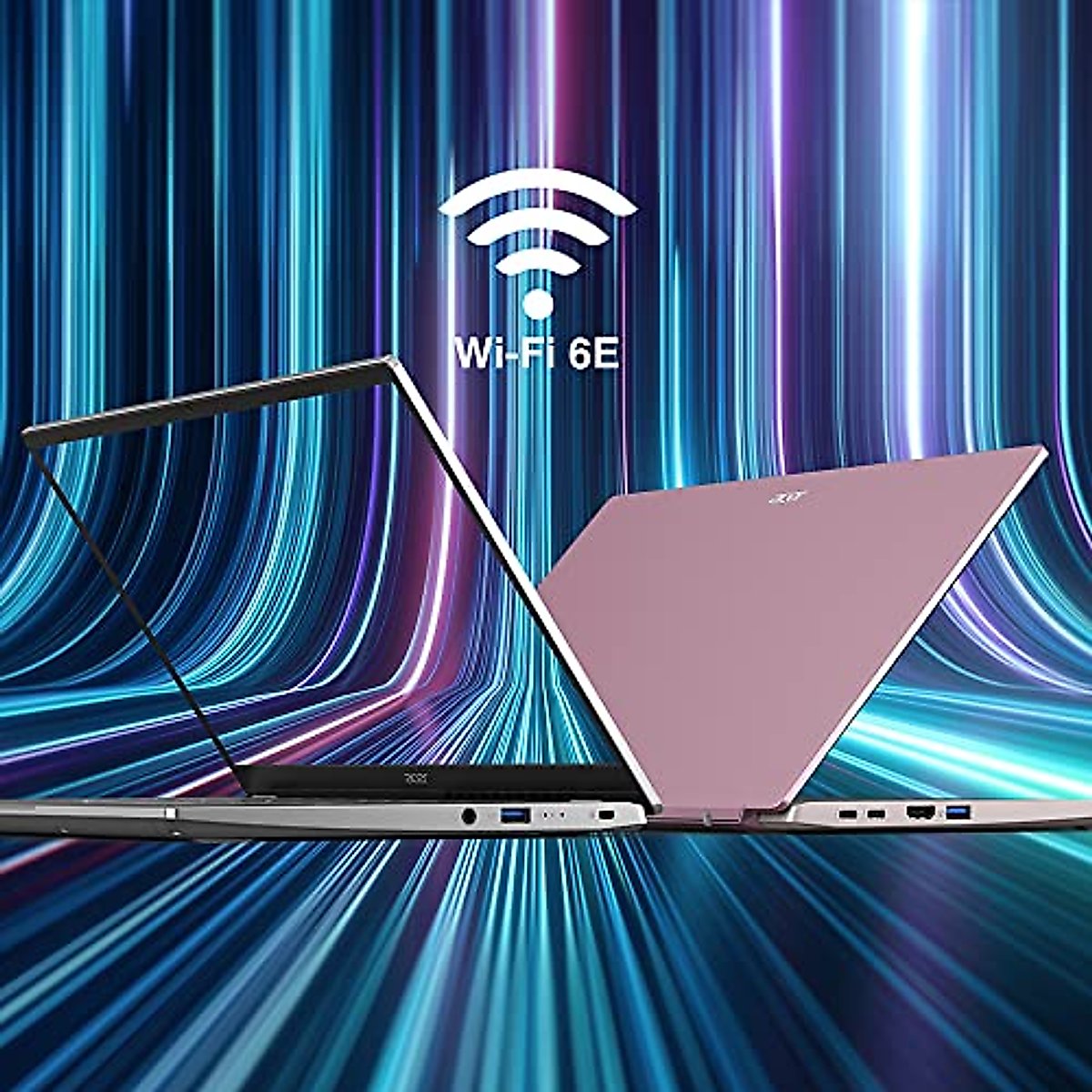 Acer Swift 3 SF314-44-R3ZM Laptop | 14" Full HD IPS | 100% sRGB | AMD Ryzen 5 5625U Hexa-Core Processor | AMD Radeon Graphics | 16GB LPDDR4X | 512GB SSD | Wi-Fi 6E | Backlit Keyboard | Windows 11