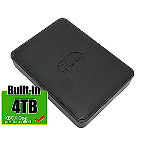 Avolusion 4TB USB 3.0 Portable External Gaming Hard Drive (Designed for Xbox One, Pre-Formatted) HD250U3-X1-4TB-XBOX - 2 Year Warranty