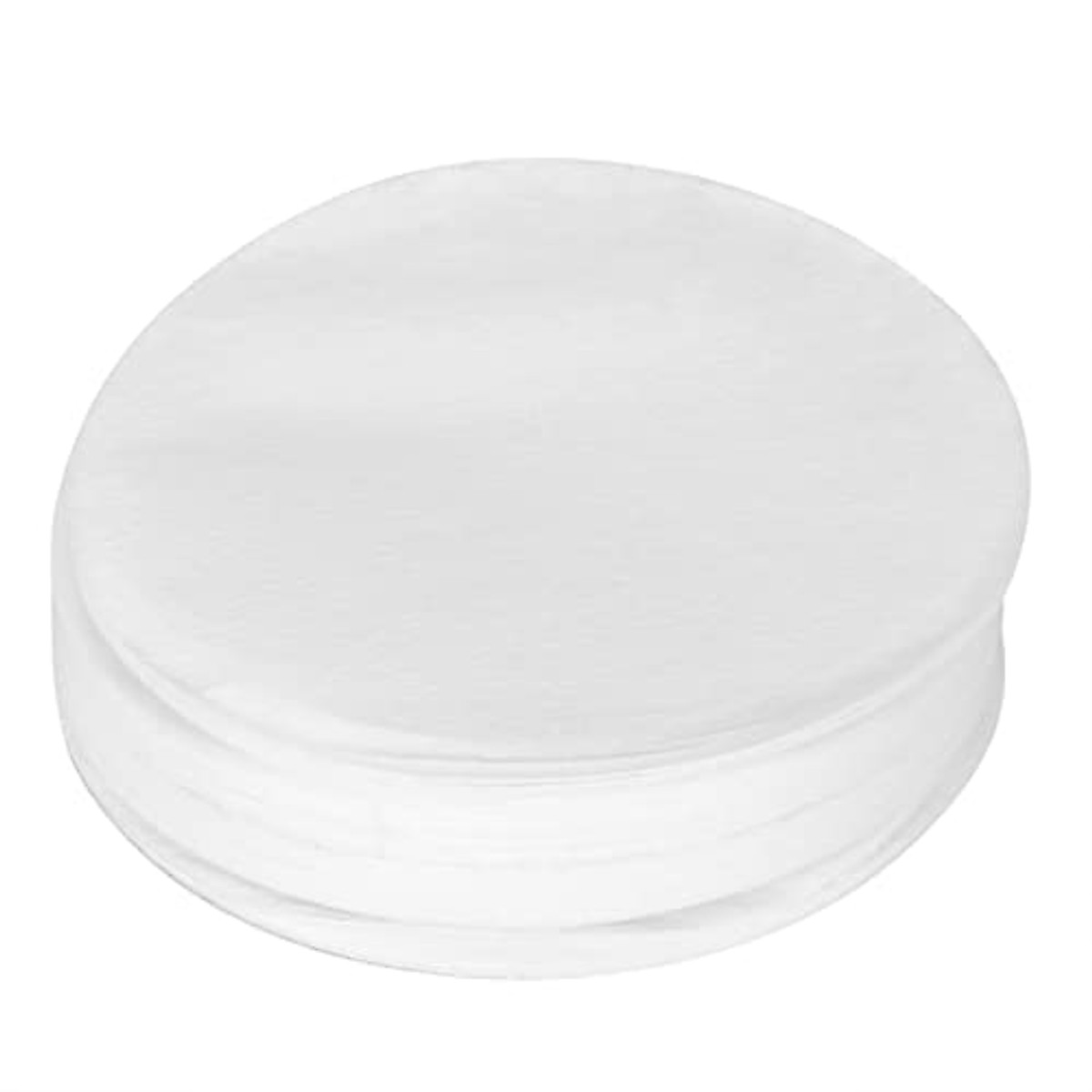 YYQTGG Coffee Filters, Paper Filters 60mm Round Coffee Maker Filters Safe Moka Pot Filter Unbleached Paper Heat Resistance for Coffee Mocha (Brown)