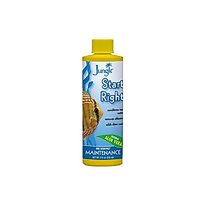 Jungle NL075W Start Right Complete Water Conditioner Liquid, 8-Ounce, 236-ml