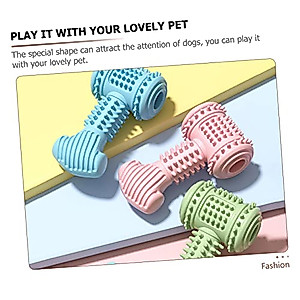 Housoutil Dog Toy Pet Toothbrush Dental Interactive Molar Plaything Dog Teeth Cleaning Toy Lovely Molar Toy Dog Molar Toy Dog Accessories for Small Tow Truck Accessories Chew TPR Toys