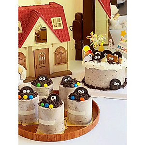 Small Edible Eyes for Decorating Candy Eyes Edible Eyes for Cupcakes Small Eyeball Sprinkles Edible Googly Eyes Kosher Christmas Cookie Decorations 2.75 OZ with Tweezers