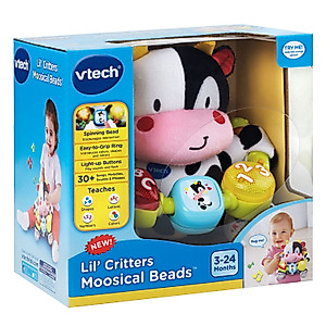 VTech Baby Lil' Critters Moosical Beads, Black/White