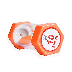 XINBAOHONG Hourglass Sand Timer,Plastic Sand Clock Hour Glass Sandglass Timer for Kids Games Classroom Home Office Decor Kitchen Use (Blue 5min)