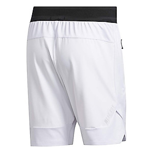 adidas mens Training Shorts HEAT.RDY White XX-Large