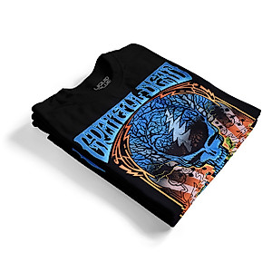 Liquid Blue Unisex-Adult Standard Grateful Halloween Dead Berkeley'84 SS Tee, Black, XX-Large