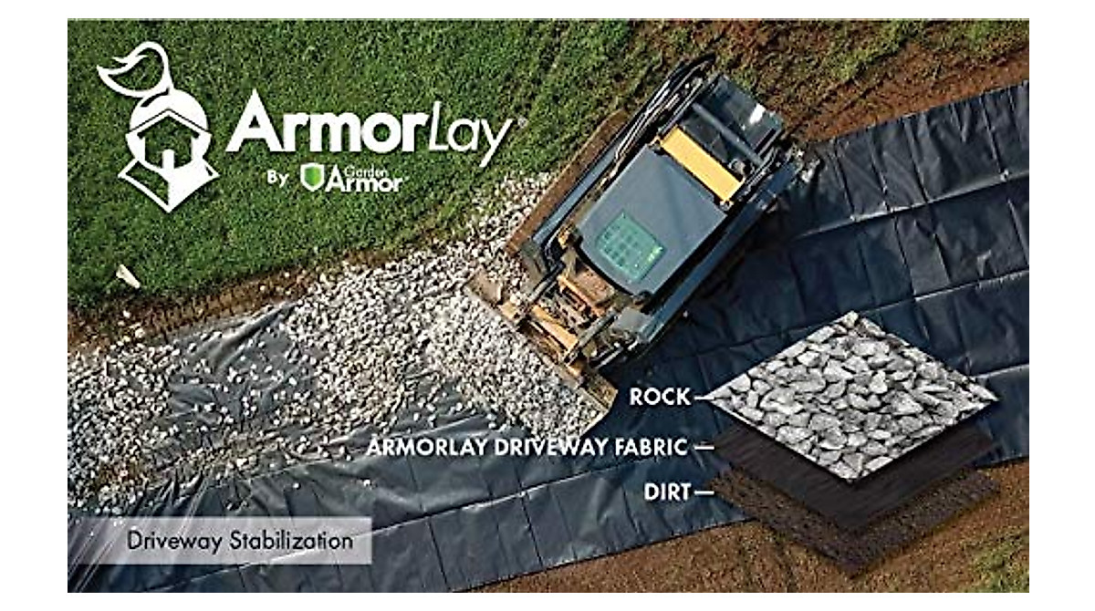 ArmorLay Heavy Duty Ground Stabilization Fabric 12.5' x 30'