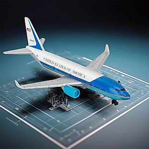 Sky Trek Model Airplanes Airforceone Airplane Airlines Plane Aircraft Model for Display Collection