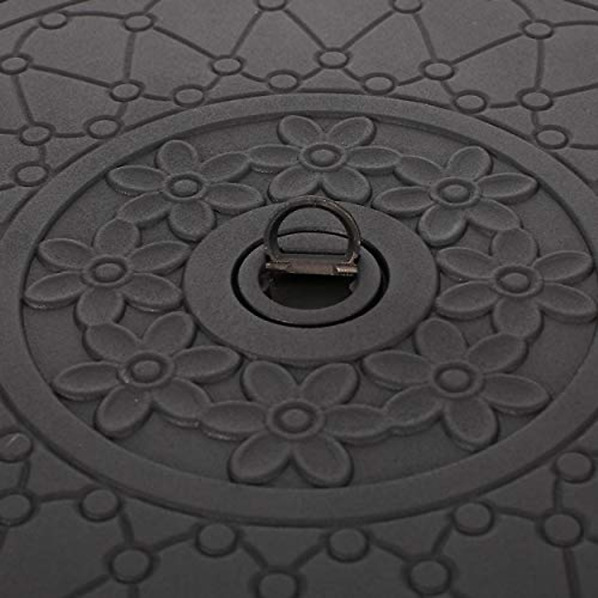 Christopher Knight Home Richie Outdoor Round Aluminum Fire Pit, Matte Black