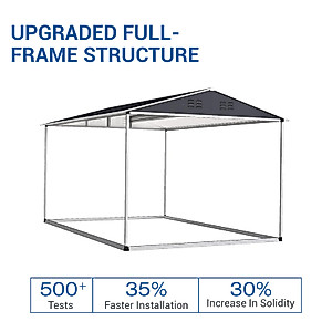 Polar Aurora 8 x 12 FT Outdoor Storage Shed, Metal Garden Shed with Updated Frame Structure, Tool Sheds for Backyard Garden Patio Lawn Black