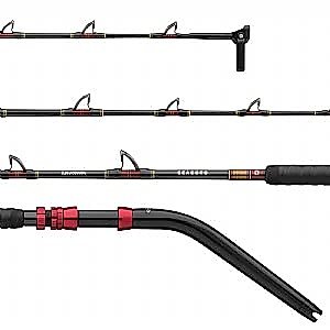 Daiwa Seaborg Dendoh Rod | 7' X-Heavy | Sections=2 | 80-200 lb. Line Weight | Long Curved