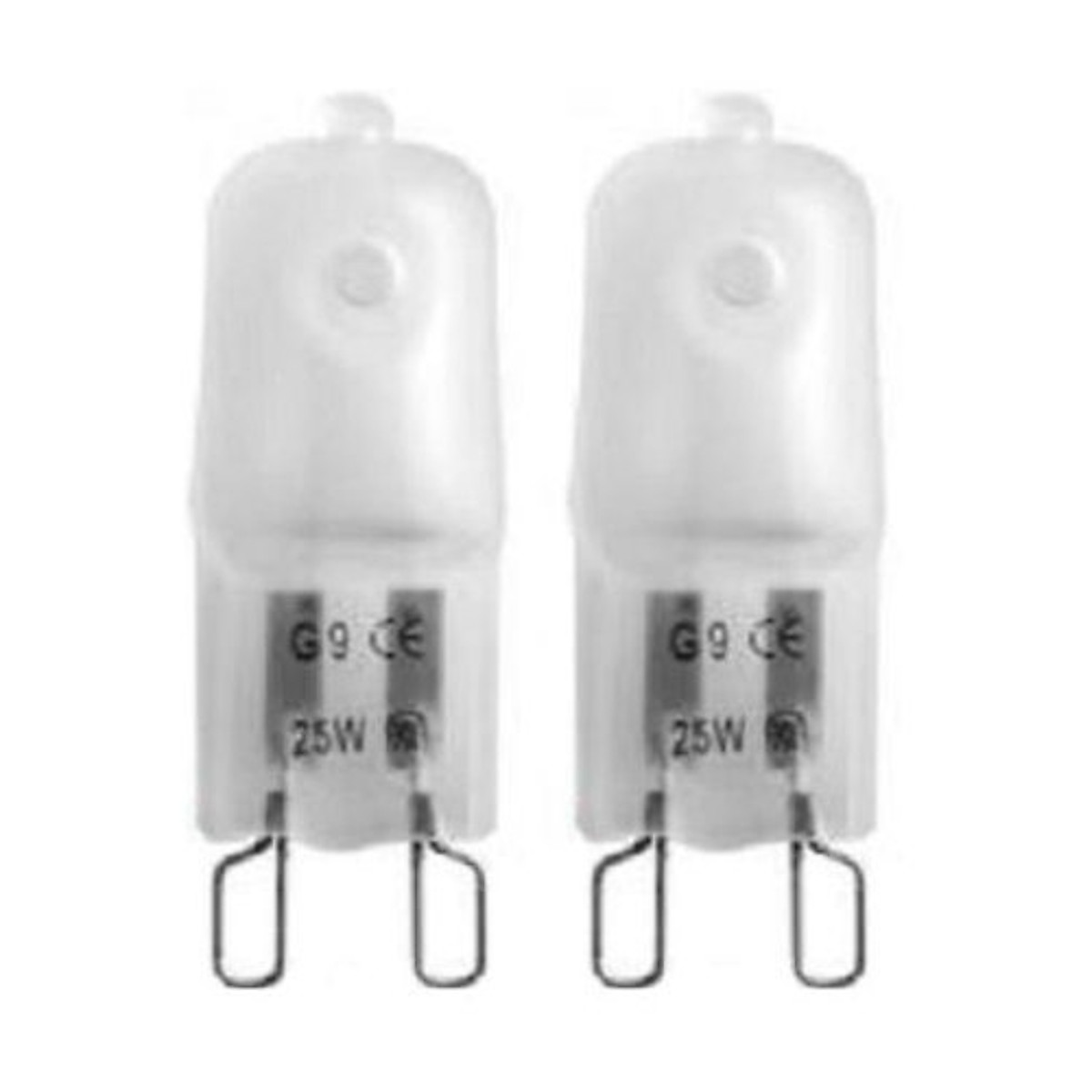 G9 Halogen 25W Bulbs G9 Frosted Halogen Bulb 25 watt G9 JCD Base Bi-pin 2700k Halogen Light Bulb for Accent Landscape Light,Frosted Lense,10 Pack