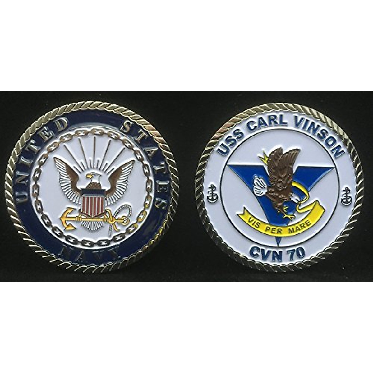 USS Carl Vinson CVN 70 (Enlisted) Challenge Coin