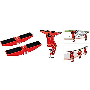 Swix Universal Adapter Converts Ski to Snowboard Vise (T0149-50), Red (T0149-50UA)