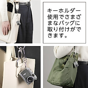 Kenko 144312 Pieni II Digital Toy Camera, Gray, Key Holder Set, 1.31 Megapixels, Photo & Video Capability, Micro SD Card Slot