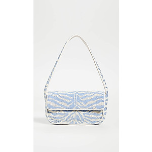 STAUD Women's Tommy Bag, Black/White, One Size