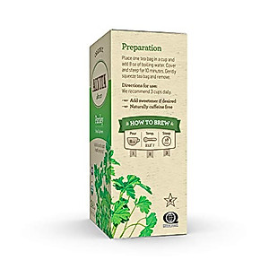 Alvita Teas Organic Herbal Tea Bags, Parsley, 24 Count