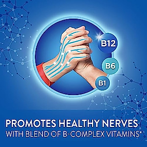 Nervive Nerve Relief, with Alpha Lipoic Acid, to help Reduce Nerve Aches, Weakness, & Discomfort in Fingers, Hands, Toes, & Feet*†, ALA, Vitamins B12, B6, & B1, Turmeric, Ginger, 30 Daily Tablets